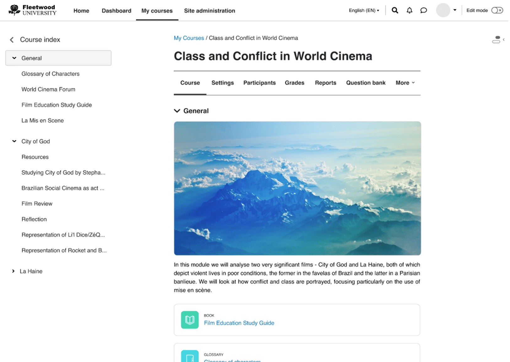Moodle 4 0 Feature Reveal New Course Page Structure